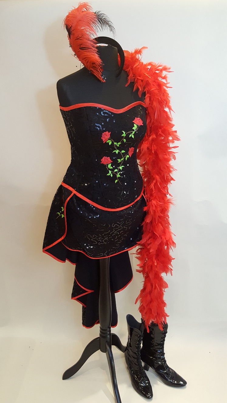 Vegas Showgirls, Burlesque & Can Can Fancy Dress Hire